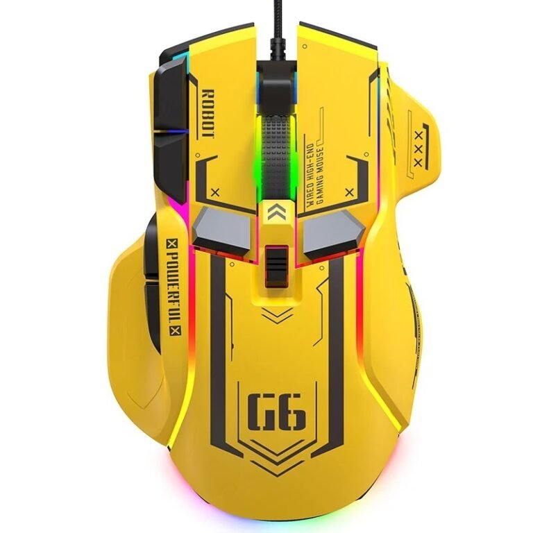 G6 Wired Gaming RGB Mouse Ergonomic Mice Factory - darshion