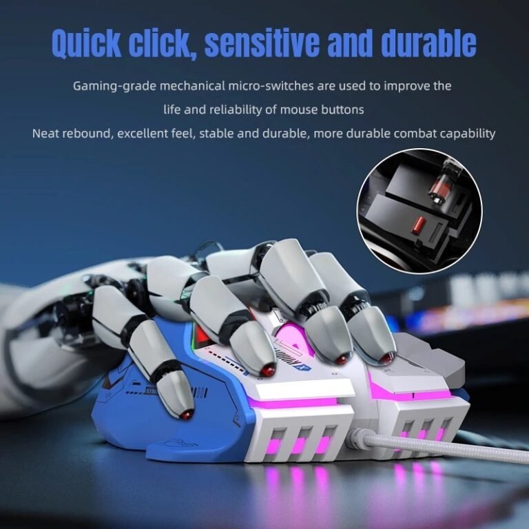 G6 Wired Gaming RGB Mouse Ergonomic Mice Factory - darshion